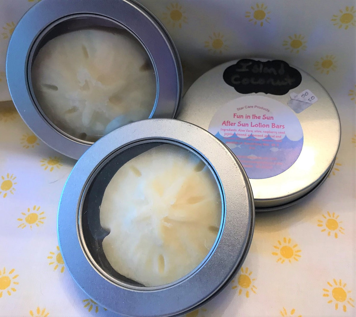Fun in the Sun After Sun Lotion Bars – Sue's Star Care Products